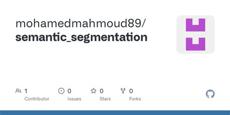 github mohamedmahmoud89 semantic segmentation