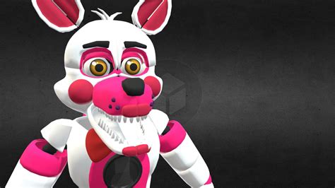 Funtime Foxy Fnaf Sister Location Download Free 3d Model By