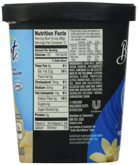 Breyers Low Carb Ice Cream Bars At Ronald Pepper Blog