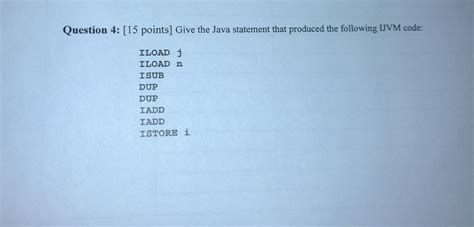 Give The Java Statement That Produced The Following