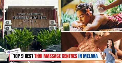 Top Best Thai Massage Centres In Melaka 2026
