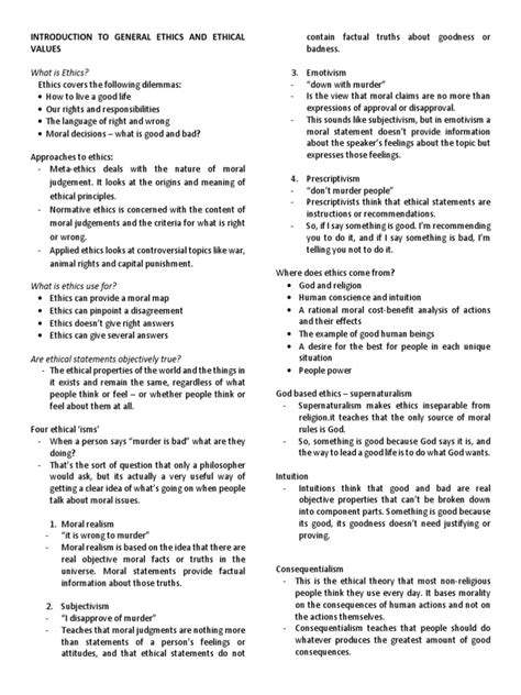 An Introduction To Approaches In Ethics Meta Ethics Normative Ethics