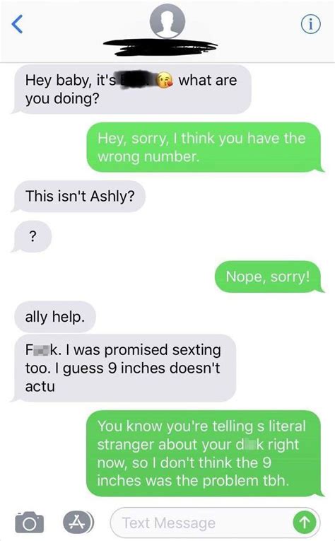 Simply 18 Of The Most Weird Wonderful And Sometimes NSFW Wrong Number Texts Page 2 Of 2 The