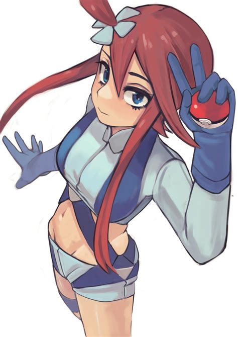 Skyla Pokemon And More Drawn By Michibata Anko Danbooru