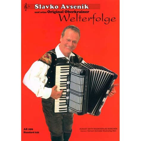 August Seith Musikverlag Avsenik Welterfolge Orange Musikhaus Thomann