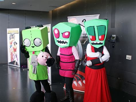 Invader Zim Invader Zim Gir Costume Diy Gir Halloween Costume