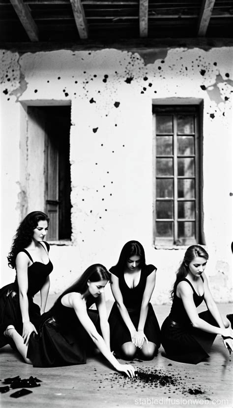 Execution Scene With Russian Dancers Stable Diffusion Online