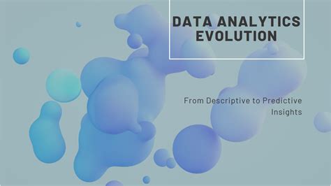 The Evolution Of Data Analytics From Descriptive To Predictive Insights