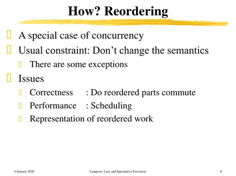 Ppt Lazy And Speculative Execution Powerpoint Presentation Free Download Id 9576014