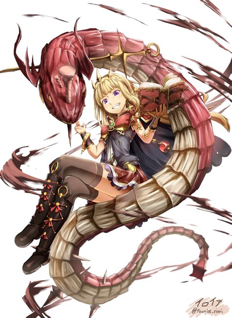 Safebooru 1girl Bangs Blonde Hair Blunt Bangs Book Boots Cagliostro