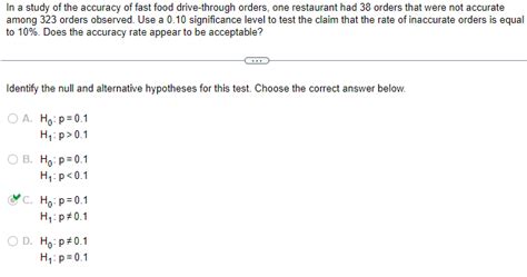 Solved B Identify The Test Statistic For This Hypothesis Chegg