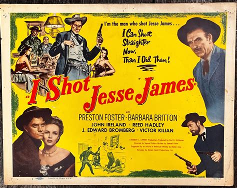 Lot I Shot Jesse James 1949 Lippert Pictures Starring Preston