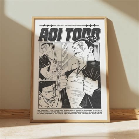 Jjk Manga Panel Print Etsy