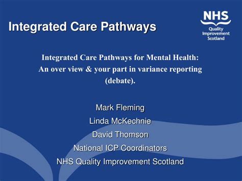 Ppt Integrated Care Pathways Powerpoint Presentation Free Download