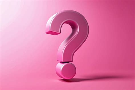 3d Question Mark Icon Sign Or Ask Faq And Qa Answer Solution