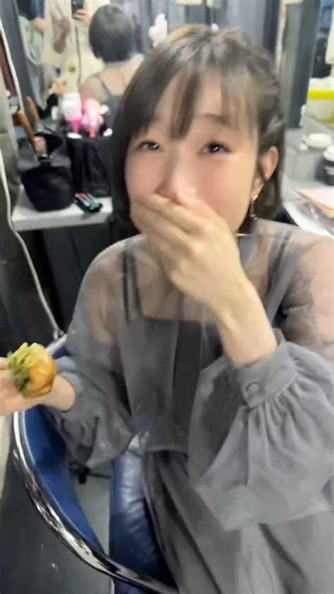 Tadokoro Azusa Holding A Piece Of Takoyaki With Minami Saki And Tenshin Hantarou Rseiyuu