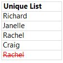 Excel Extract A Unique List My Online Training Hub