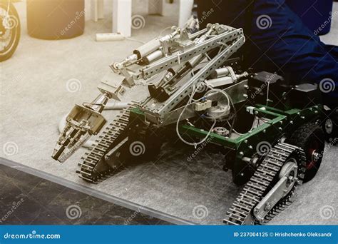 Robot Mine Detector Demine Editorial Image 49798542