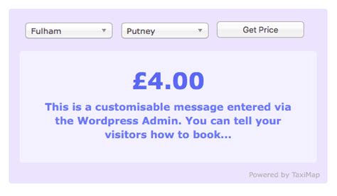 Cab Grid Wordpress Plugin