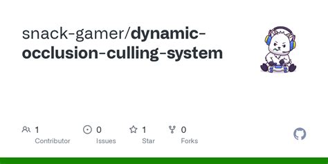 Dynamic Occlusion Culling Systemdynamicfrustumcullingcs At Main
