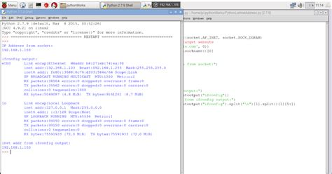 Hello Raspberry Pi Python Code To Find My Ip Address Run On Raspberry Piraspbian Jessie