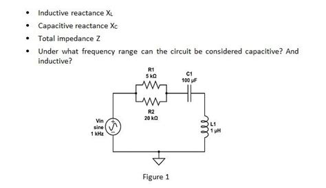 Inductive Reactance Xl Capacitive Reactance Xc