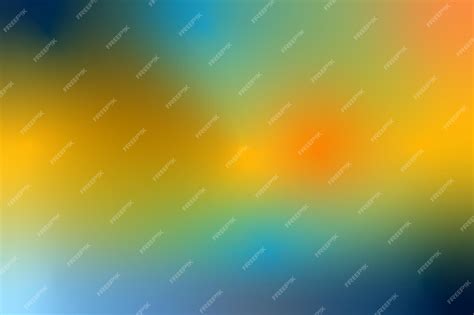 노란색과 녹색 그라데이션 배경 프리미엄 벡터