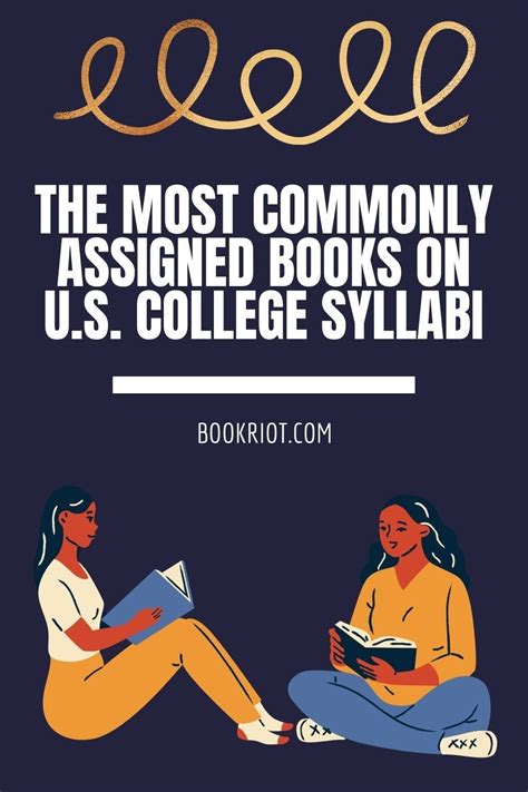 The Most Commonly Assigned Books In Us Colleges Book Riot