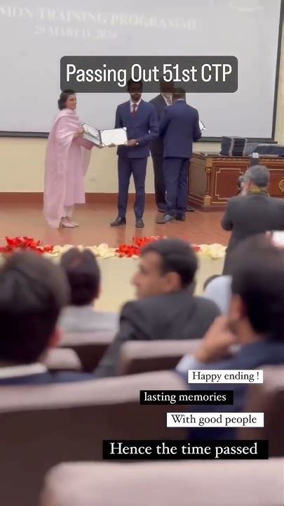 Passing Out 51st Ctp💗 Css Civilservices Civilservicesexam Cssmcq