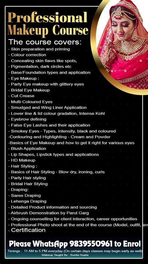 Bridal Makeup Artist Course In Kanpur Makeup Artist Course Makeup
