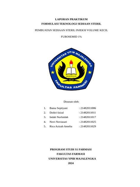 Laprak Fts Injeksi Vol Kecil Fiks Pdf