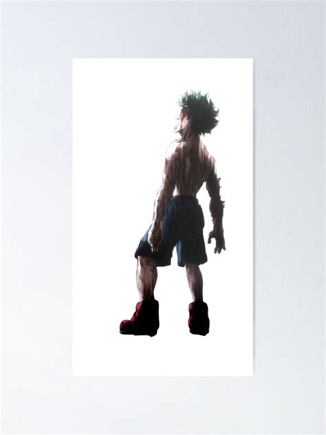 Midorya Izuku Poster For Sale By Sbgh Redbubble