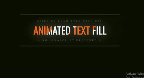 20 Css Text Animations Forfrontend