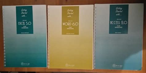 Getting Started With Microsoft Access Word Excel Liberty Hall £699