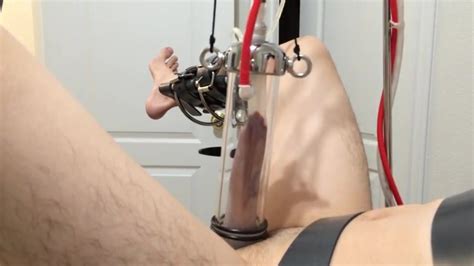 Tall College Babe On Milking Machine Loads ThisVid Com