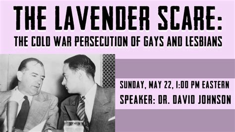 The Lavender Scare The Cold War Persecution Of Gays And Lesbians