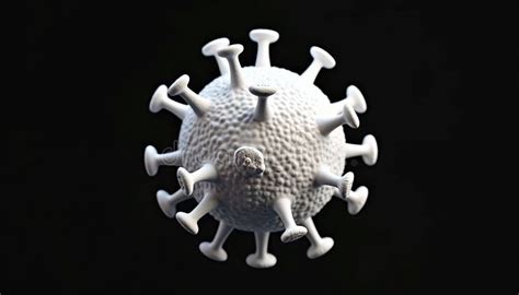 Intricate Representation Of The Sars Cov 2 Virus With Detailed Spike Proteins Generative Ai