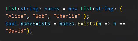 Linq Any Vs Exists In C Syncfusion