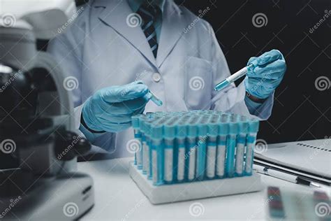 Laboratory Assistants Are Investigating Chemical Reactions Medical