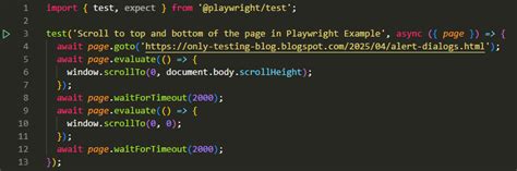 How To Scroll In Playwright Down And Top Software Testing Tutorials
