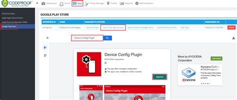 How To Configure Programmable Keys With Managed Configurations On Kyocera Devices Customer
