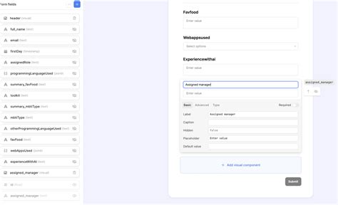Bug Retool Form Synced Fields Create Both Visual And Input Fields 💬 App Building Retool Forum
