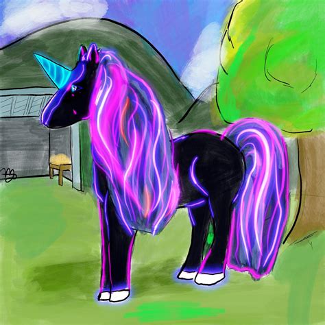 The Dark Unicorn By Jiimn On Deviantart