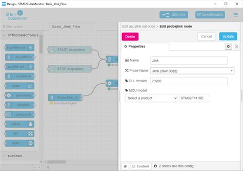 Stm32cubemonitorhow To Use Jlink Probe Stm32mcu