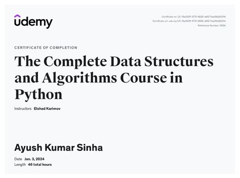 Ayush Kumar Sinha On Linkedin 🎉 Excited To Share That Ive Successfully Completed The Complete