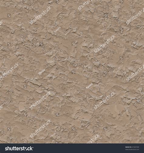 회반죽이 붙은 벽은 연한 갈색의 매끄러운 스톡 일러스트 47287399 Shutterstock
