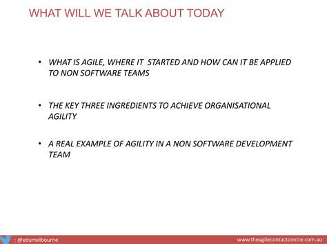 Agile Beyond Software Ppt