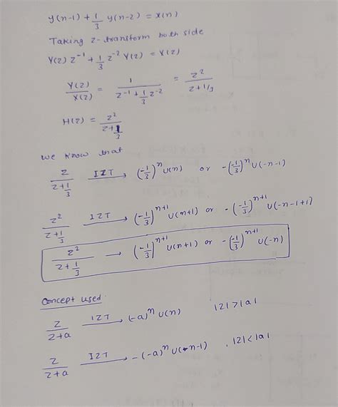 [solved] 5 3 consider an lti discrete time system for which the input x and course hero