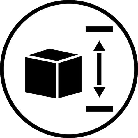 Premium Vector Vector Design Block Height Icon Style