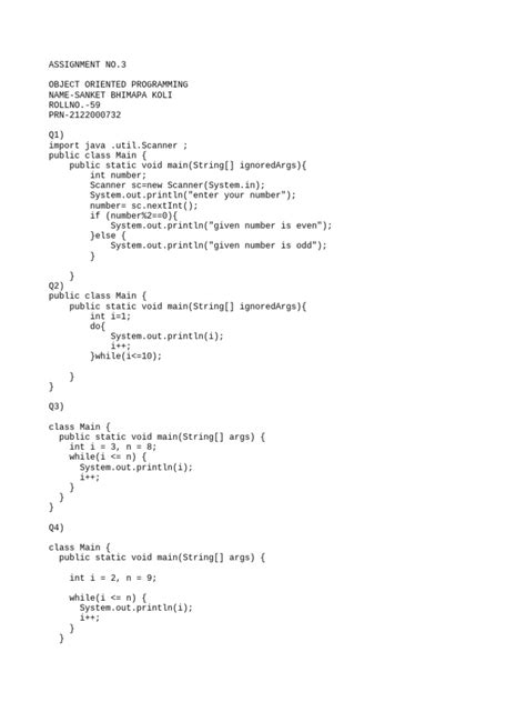 Assignment 3 Pdf Computer Programming Systems Engineering
